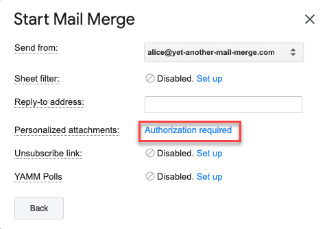 Send a mail merge with personalized attachment(s) to each recipient – Documentation - Yet ...