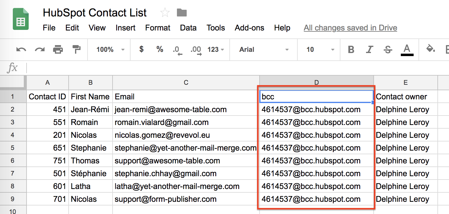 Integrating HubSpot CRM with your Gmail email campaigns – Documentation ... Integrating HubSpot CRM with your Gmail email campaigns – Documentation ...