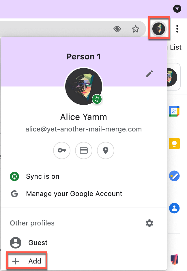 Create a Chrome profile for a specific Google account – Documentation ...
