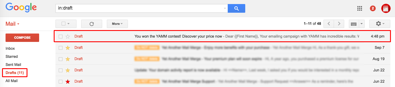 Create A Simple Draft Email Template In Gmail For Your Mail Merge 